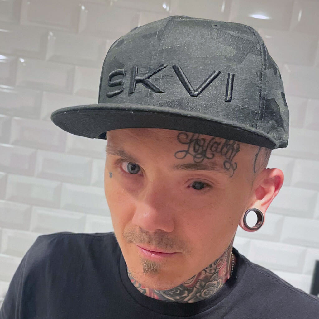 Limited Edition Black Camo SKVI Snapback